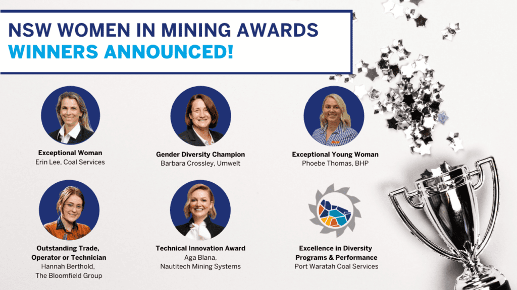 2021 NSW Women in Mining Awards - Winners announcement - NSW Mining